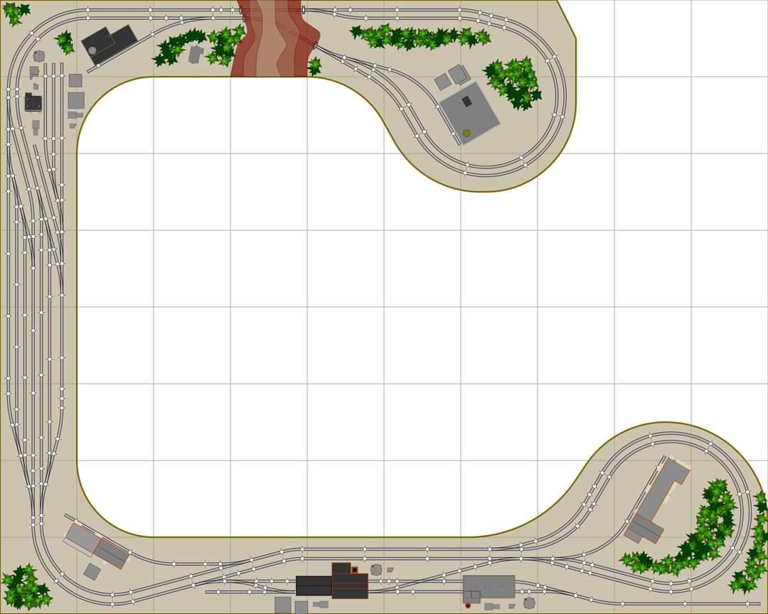 Track Plans-Medium To Large Bedroom Sized Layouts – The Model Railroad ...
