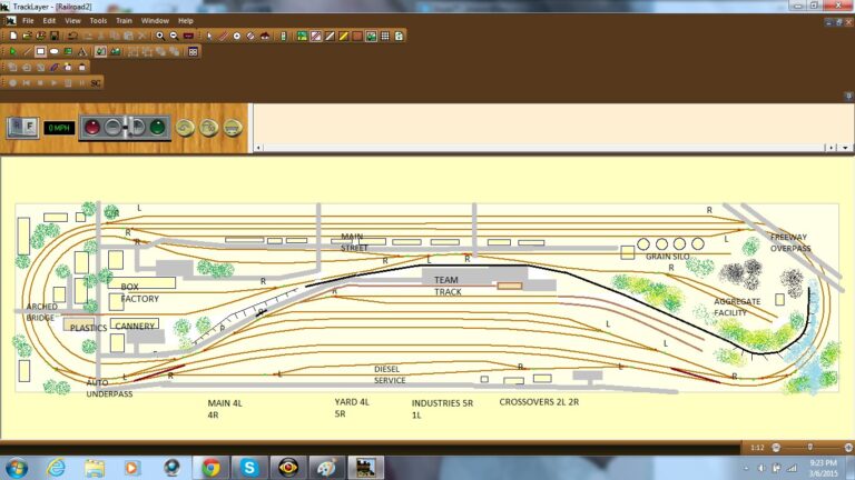 How To Design A Track Plan For Your Model Railroad – The Model Railroad Benchwork Store